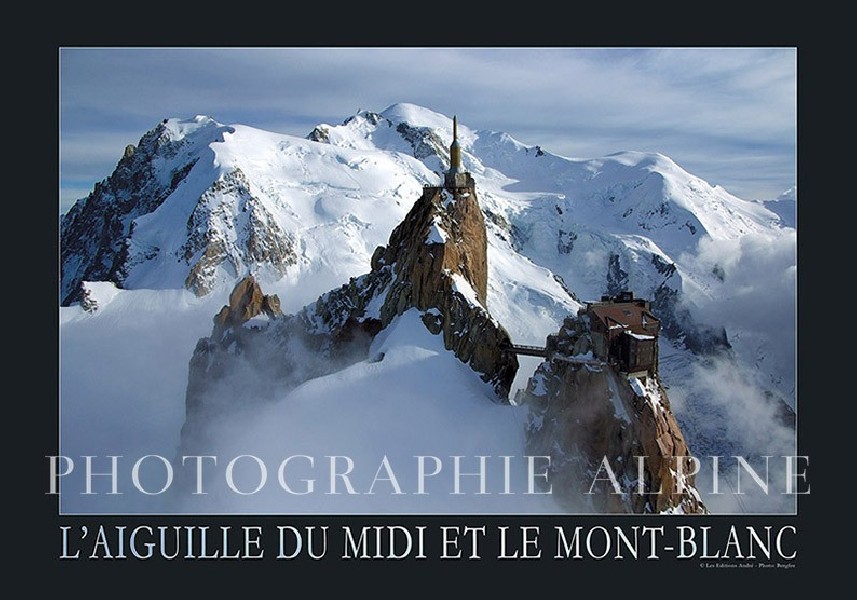 Posters panoramiques du Massif du Mont Blanc et traditionnels